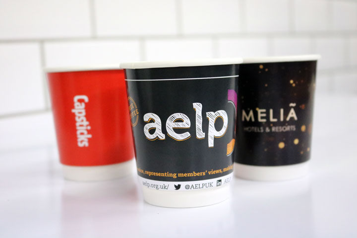 Branded cups | The Barista