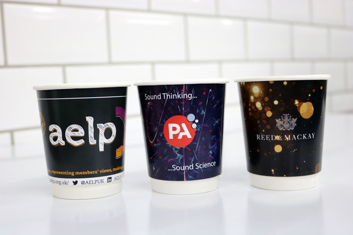 Branded cups | The Barista