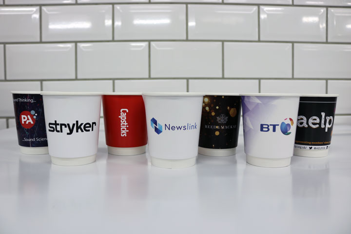 Branded cups | The Barista