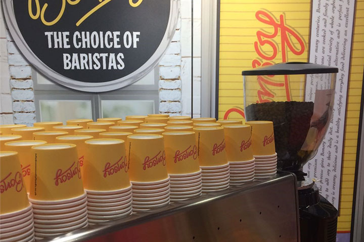 Branded cups | The Barista